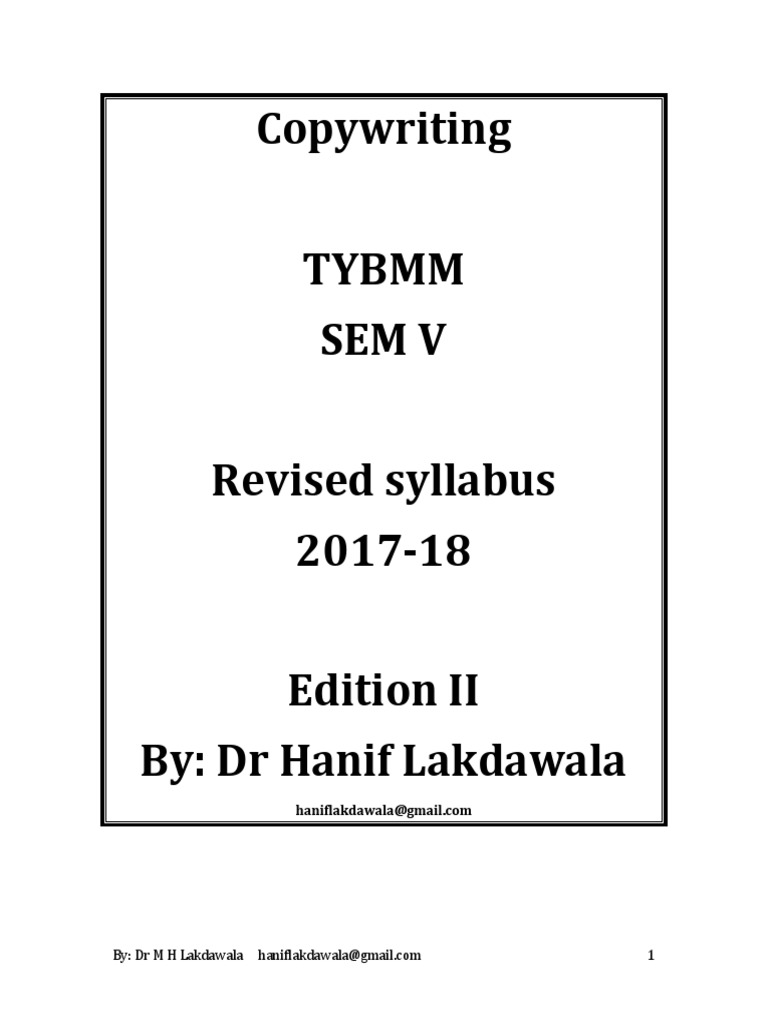 Copywriting Notes 17 PDF | Download Free PDF | Mind | Persuasion