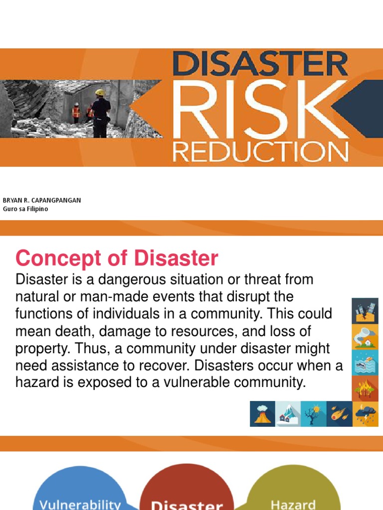 Disaster Risk Reduction | PDF | Hazards | Emergency Management