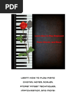 Beginner Piano Exercises Guide | PDF | Hand | Piano
