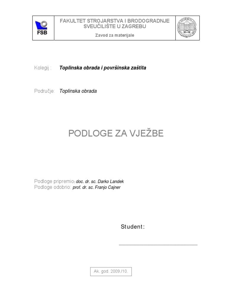 Toplinska Obrada | PDF