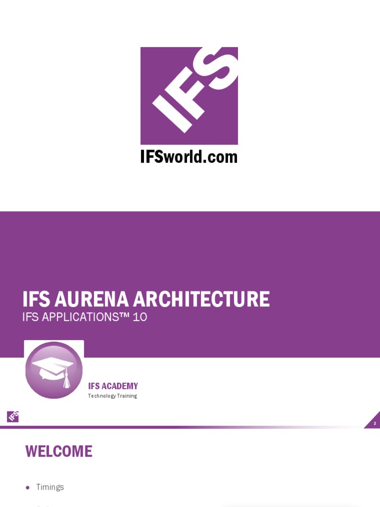 01 - Introduction To IFS Aurena | PDF | Representational State Transfer | Hypertext Transfer ...