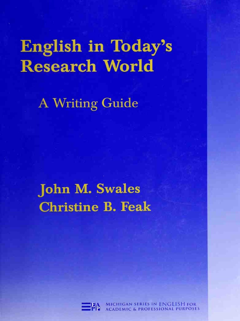 English in Todays Research World PDF | PDF | Thesis | Genre