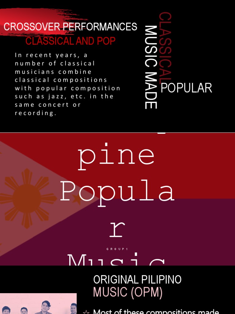 Philippine Popular Music | Download Free PDF | Entertainment | Sound