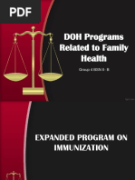 DOH NUTRITION PROGRAM CHN Reviewer | PDF | Micronutrient | Malnutrition