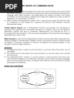 Osgood-Schramm Communication Model Overview | PDF | Communication ...