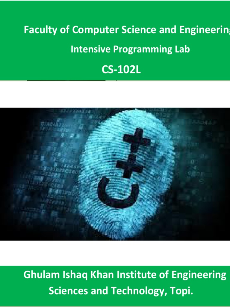 Cs 102 Lab Manual Pdf Pdf Pointer Computer Programming C