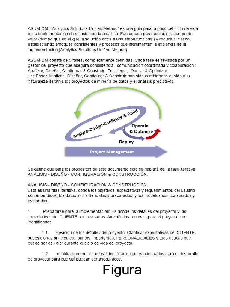 Asum DM | PDF | Procesamiento de datos | Evaluación del ciclo de vida