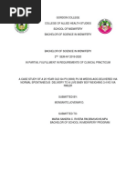 WHO Partograph Example | PDF | Public Health | Human Reproduction