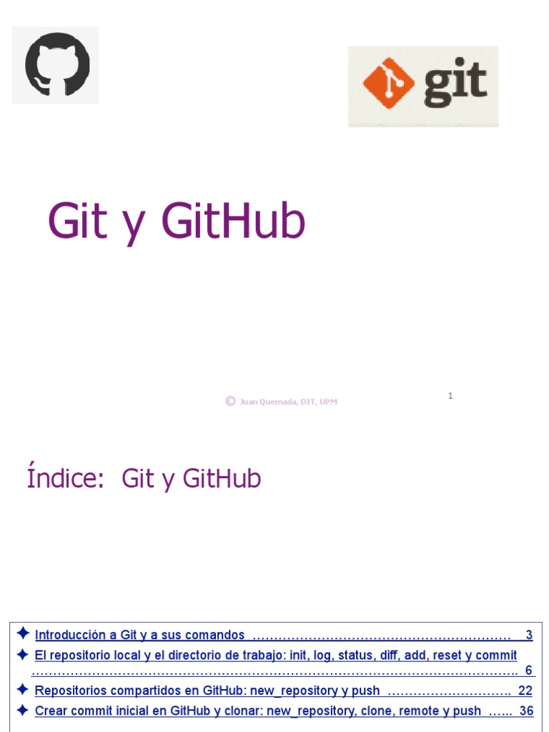 Manual GIT GITHUB PDF | PDF | Archivo de computadora | Gestión de tecnología de la información