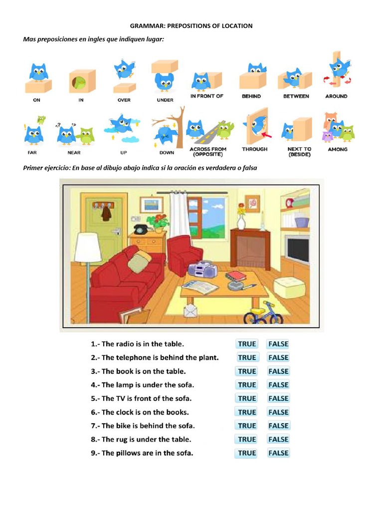 Prepositions | PDF