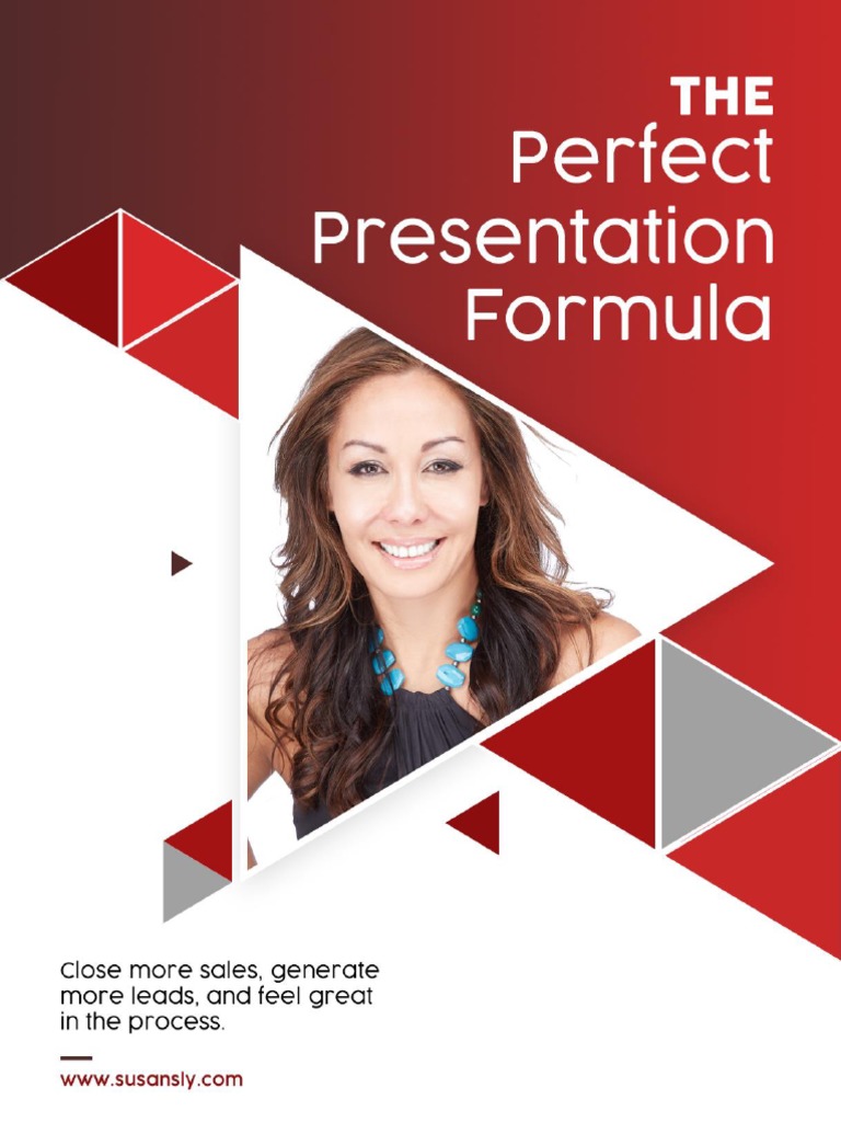 Susan Sly - Perfect Presentation | PDF | Psychology | Behavioural Sciences