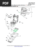 ZT410 ZT420 Parts Catalog | PDF | Printer (Computing) | Belt (Mechanical)
