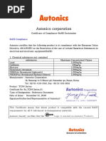 Example of EU Declaration of Conformity (DoC) Adopted by EMC ADCO | PDF ...