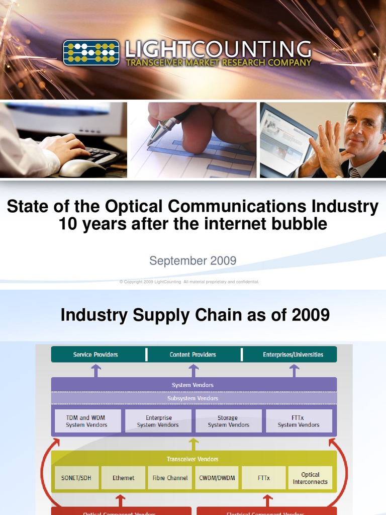 LIGHTCOUNTING State of The Optical Communications | PDF | Fiber To The ...