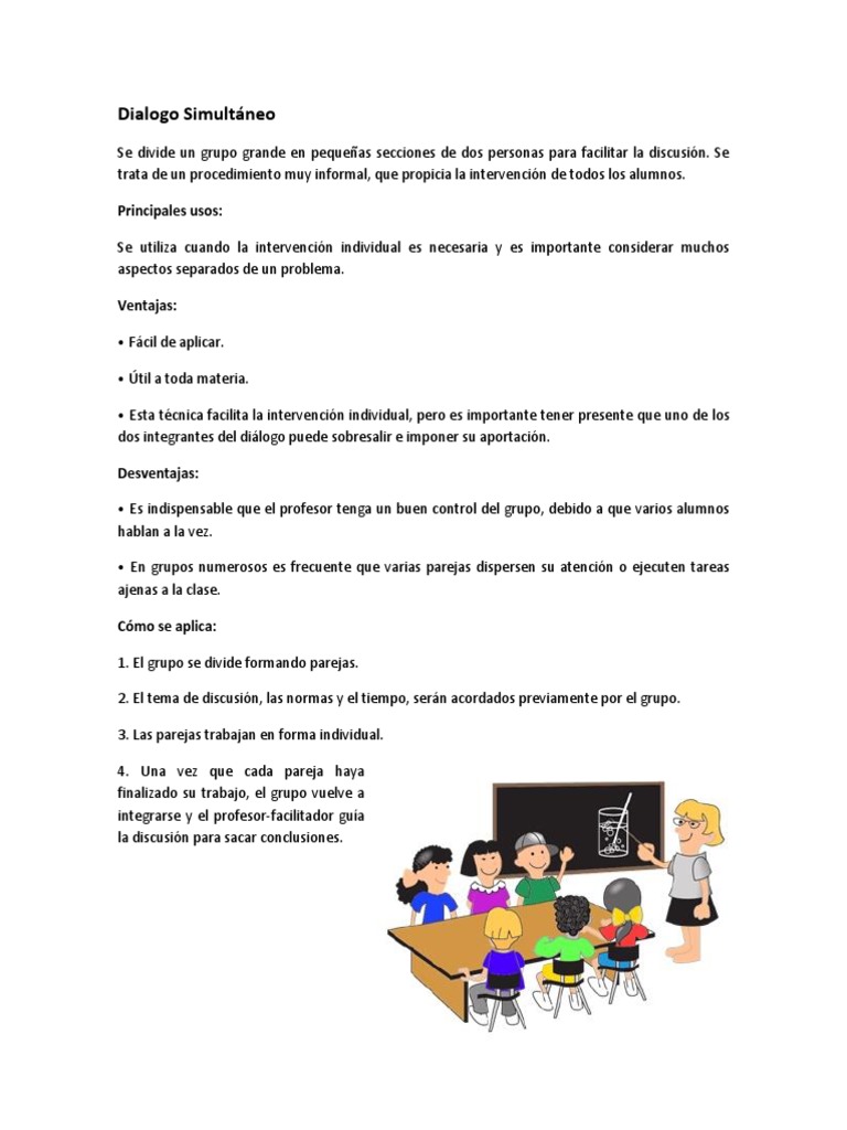 Dialogo Simultáneo | PDF