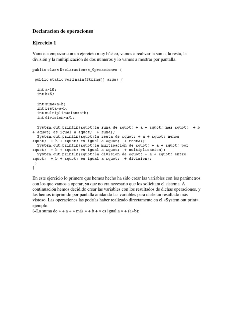 Ejercicios Programacion Resuelto | PDF | Java (lenguaje de programación) | Celsius
