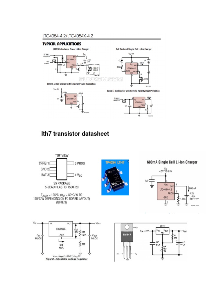 lth7 Transistor Datasheet | PDF