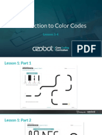 Ozobot Color Codes | PDF