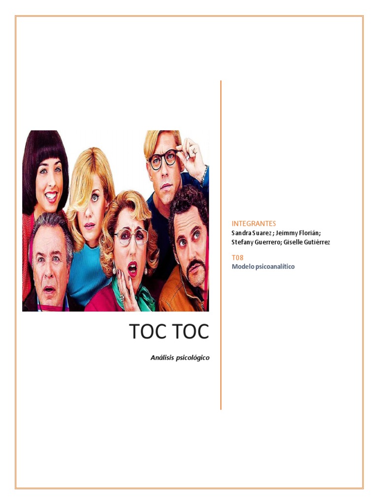 Analisis Pelicula Toc Toc | PDF | Desorden obsesivo compulsivo | Ciencias del comportamiento