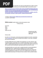 Primjer Zivotopisa | PDF