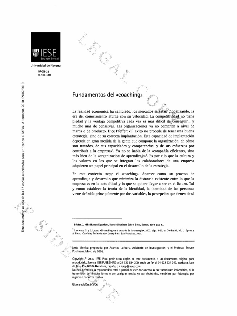 Fundamentos Del Coaching-TEXTO PDF | PDF