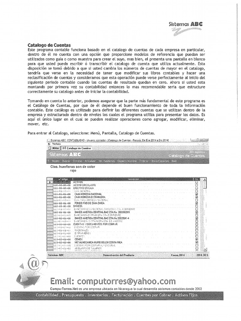 Manual de SIstema ABC PDF | PDF