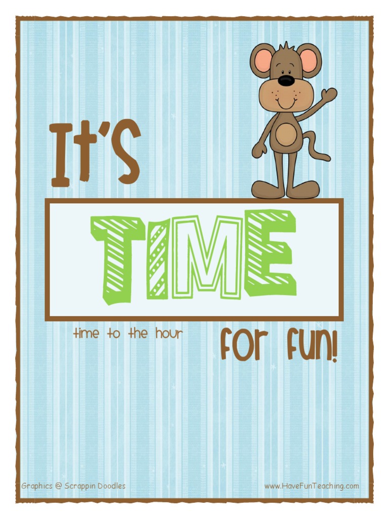 Telling Time Clock Activity Hour PDF | PDF