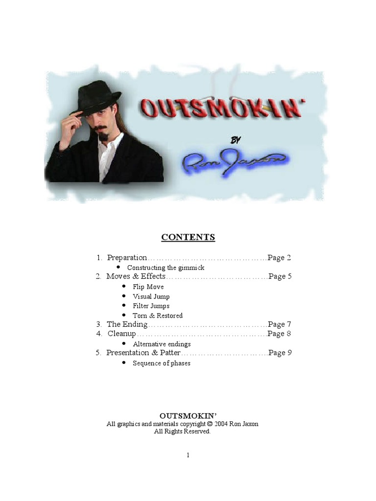 Out Smokin | PDF | Cigarette | Paper