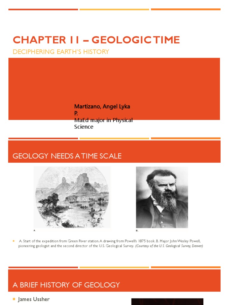 Chapter 11 - Geologic Time | PDF | Geology | Rock (Geology)