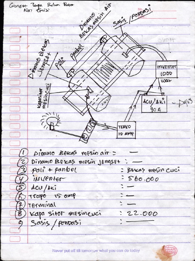 Sketch Genset12122017114613 | PDF