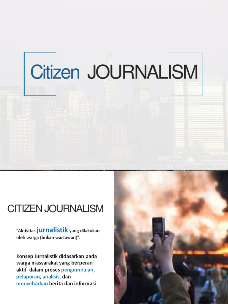 Why Citizen Journalism | PDF