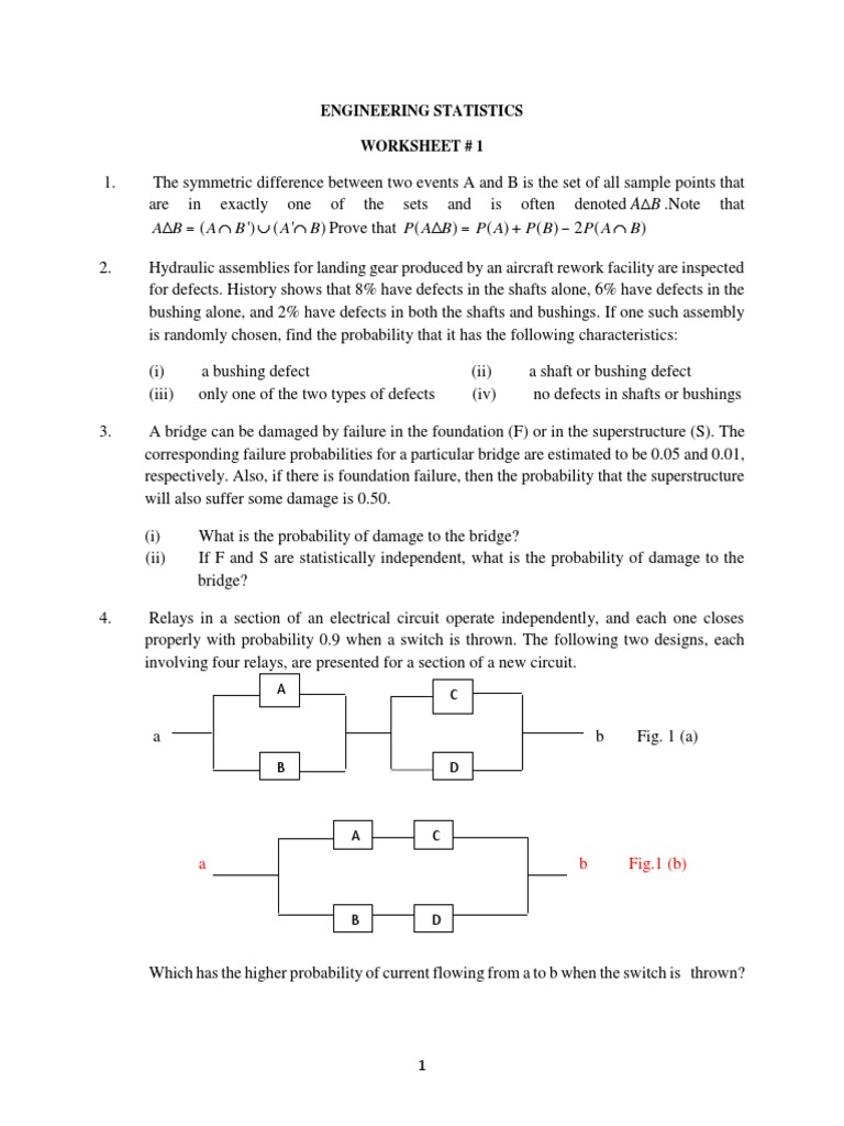 Stats Worksheet | PDF | Probability Density Function | Variance