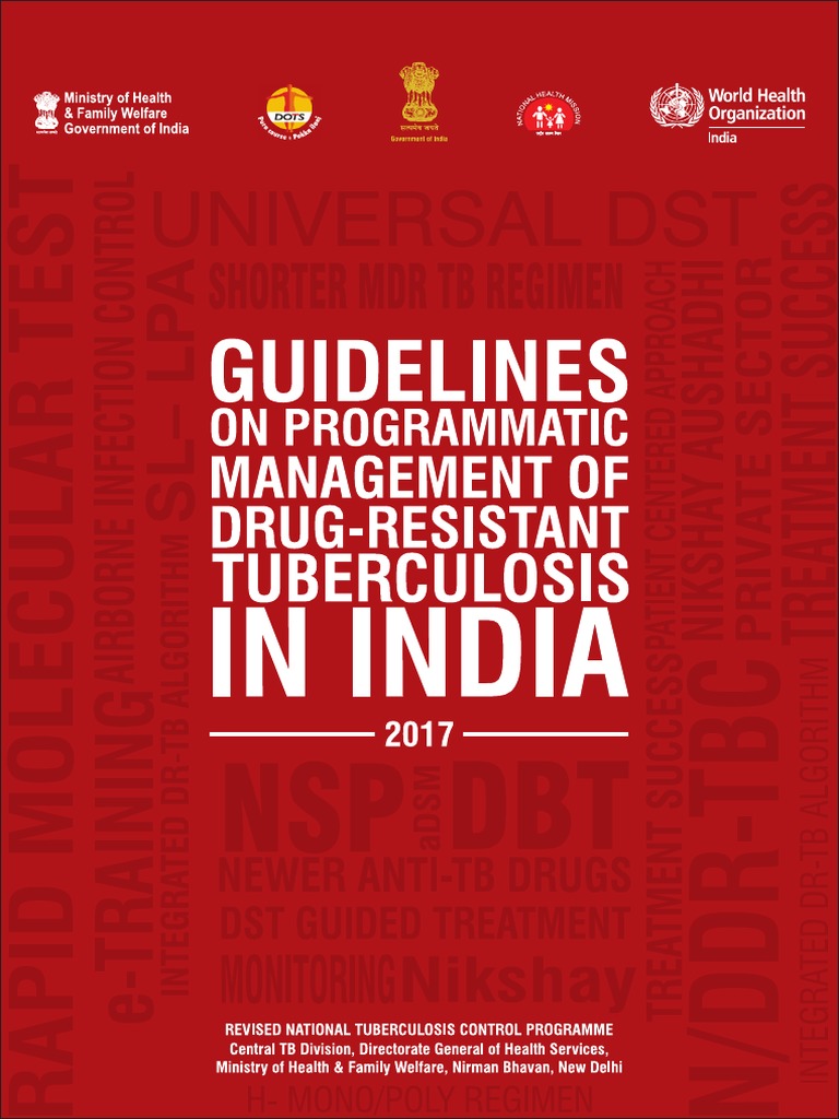 PMDT Guidelines 2017 India | PDF | Tuberculosis | Health Care