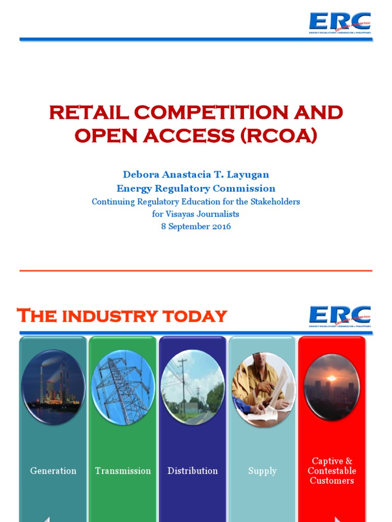 Rcoa PDF | PDF | Energy Industry | Electric Power Transmission