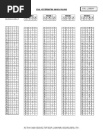 Soal Psikotes Angka Hilang | PDF