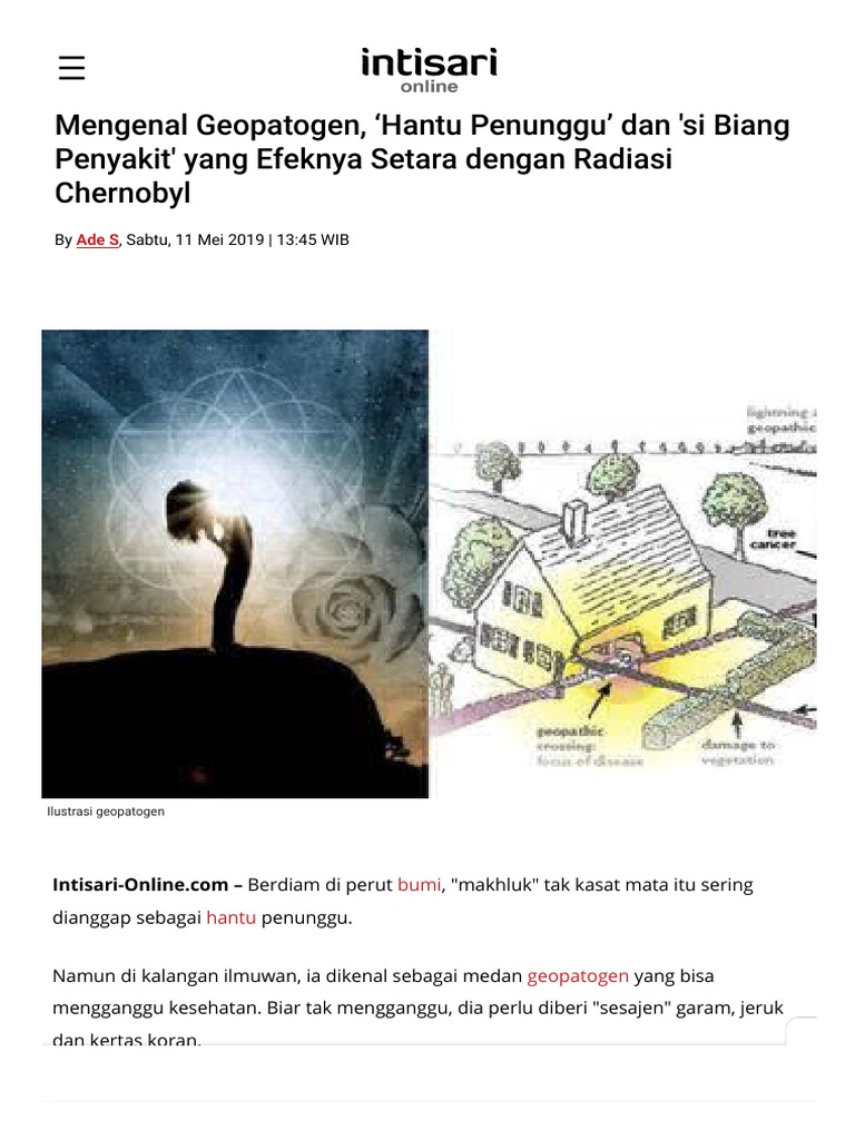 Mengenal Geopatogen | PDF | Sains & Matematika | Dewasa Muda