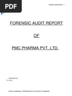 Sample Forensic Audit Report | PDF | Procurement | Fraud