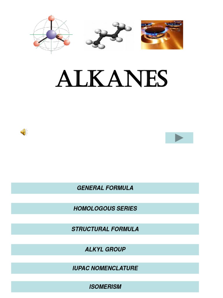 ALKANES | PDF | Alkane | Functional Group