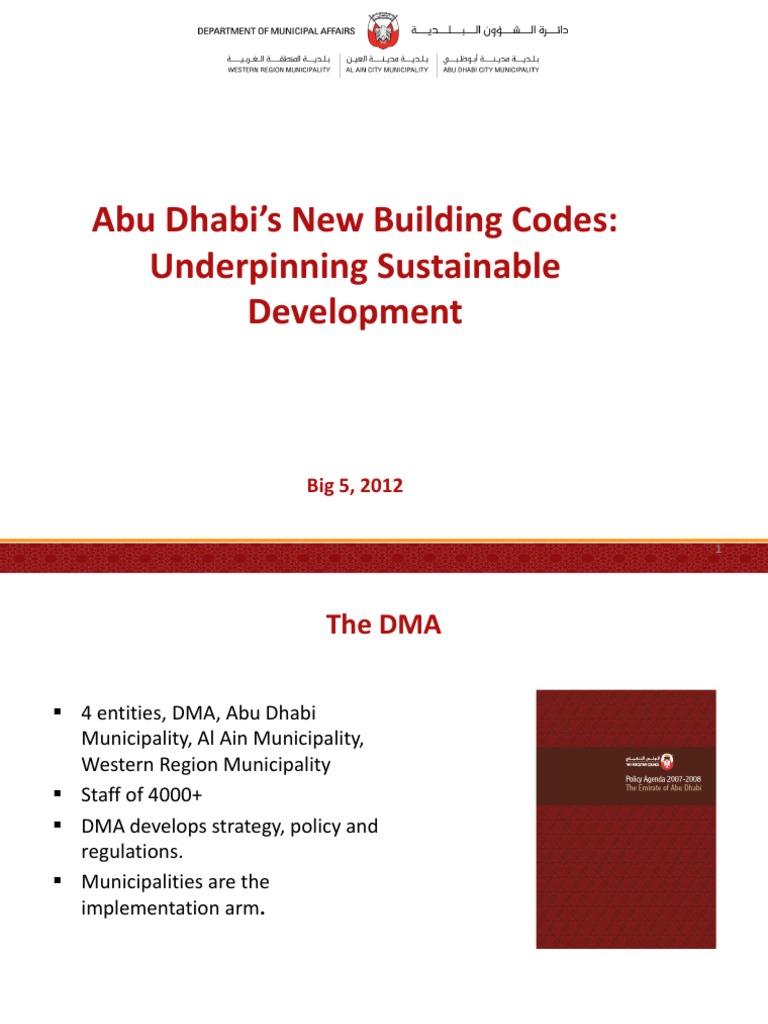 Abu Dhabi Building Codes for Sustainability | PDF | Water Heating ...