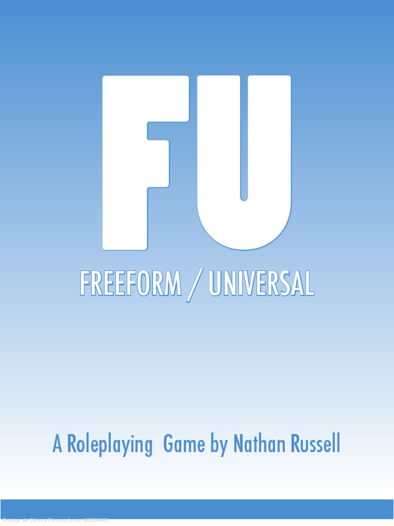 Freeform Universal RPG | PDF | Narration | Role Playing Games