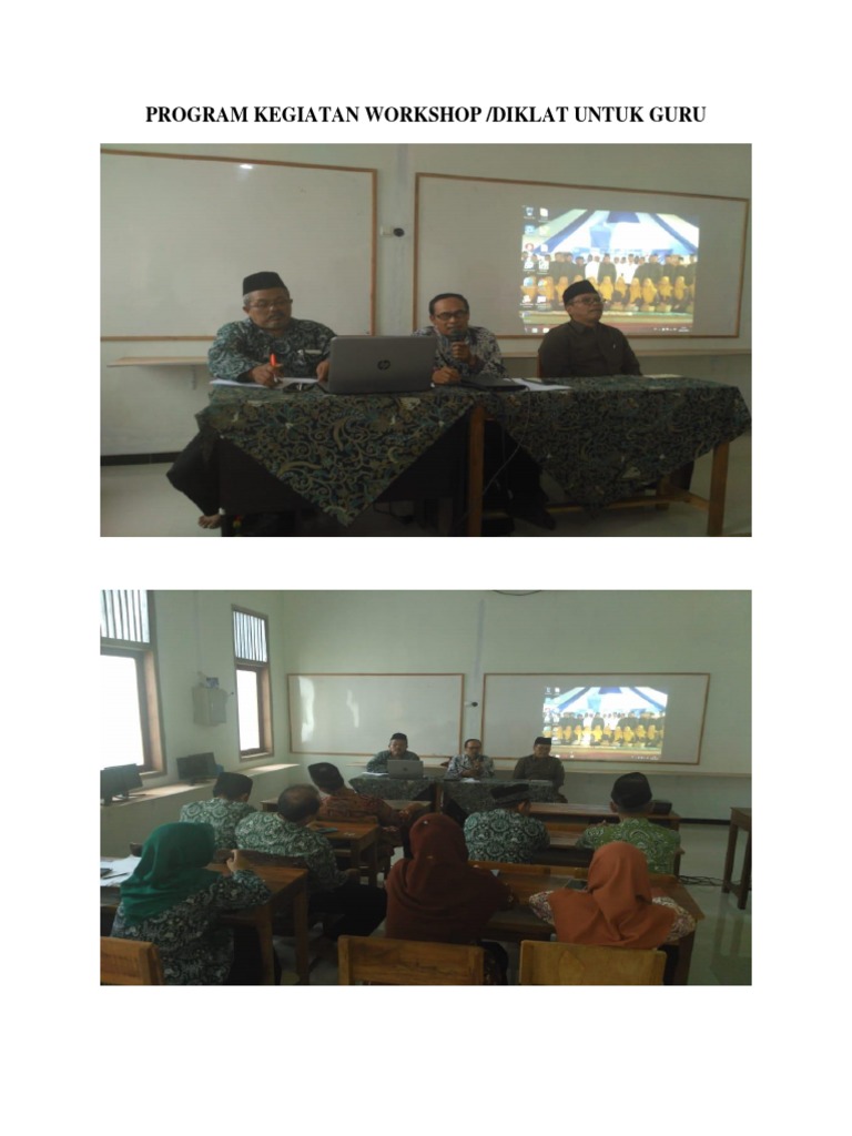Dokumen Program Kegiatan Workshop Pdf
