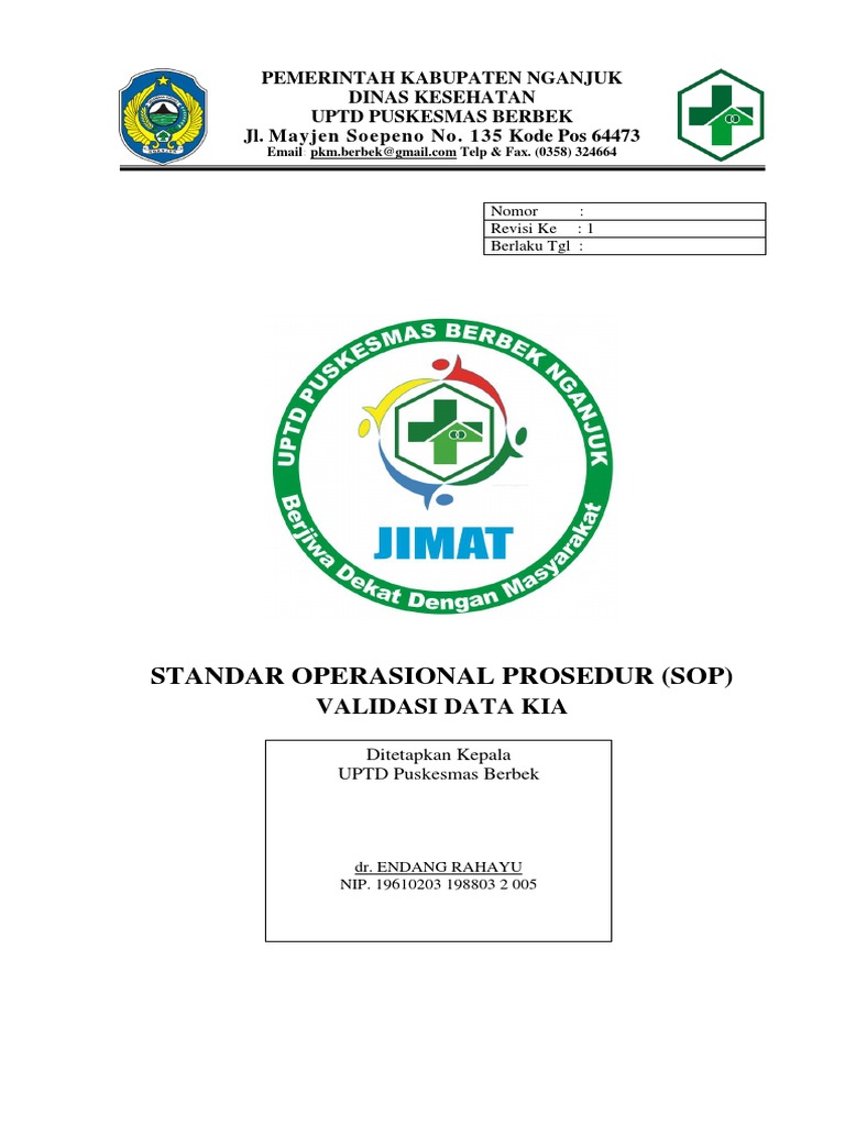 SOP_Validasi_Data_KIA | PDF