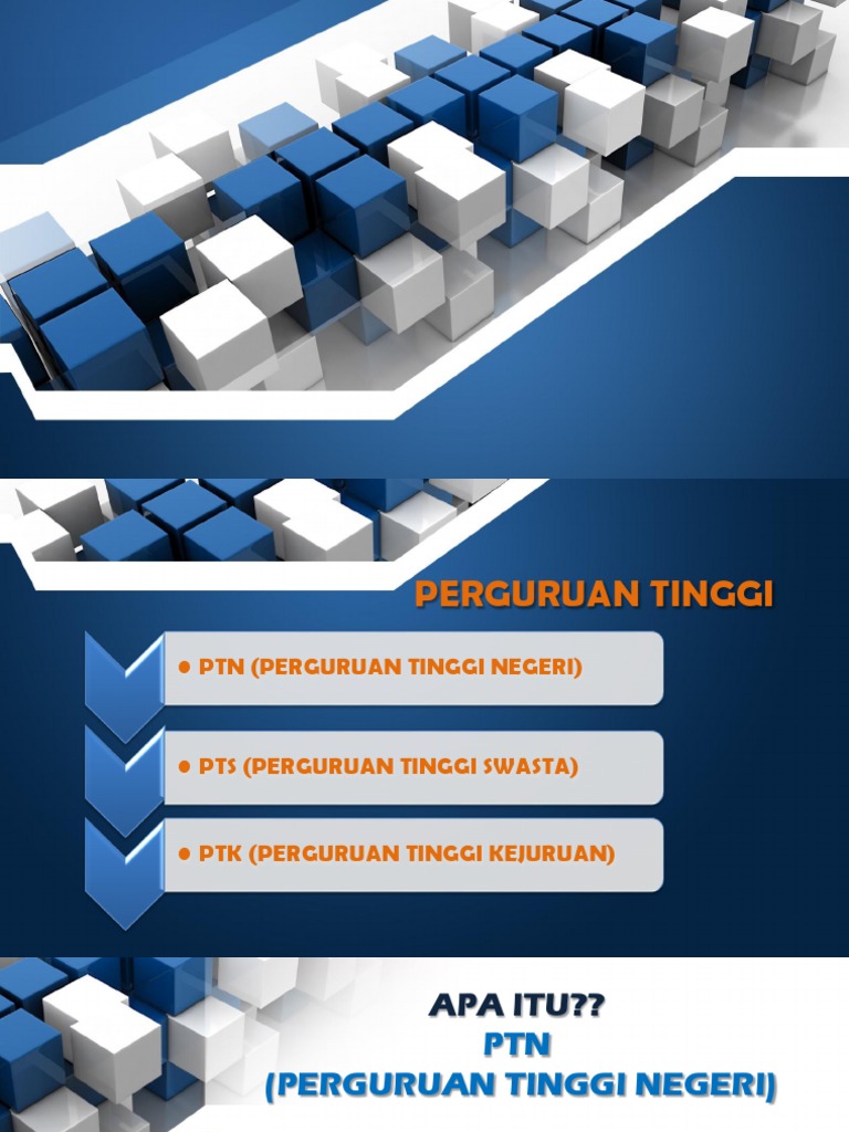 Materi Perbedaan PTK PTN Pts | PDF