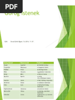 Görög Mitológia - Istenek, Múzsák, Mítoszok (Jegyzet) | PDF