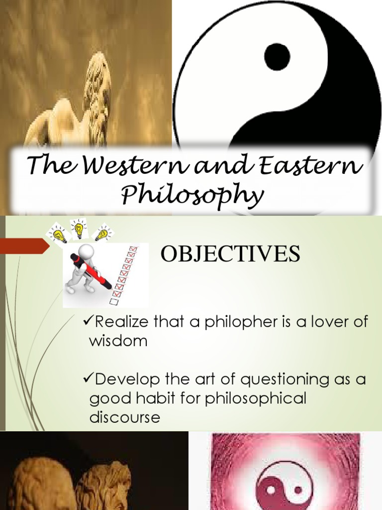 The Western And Eastern Philosophy Pdf Truth Philosophical Movements