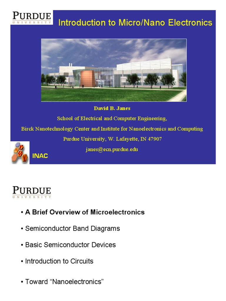 Introduction To Micro/Nano Electronics | PDF | Mosfet | Field Effect ...
