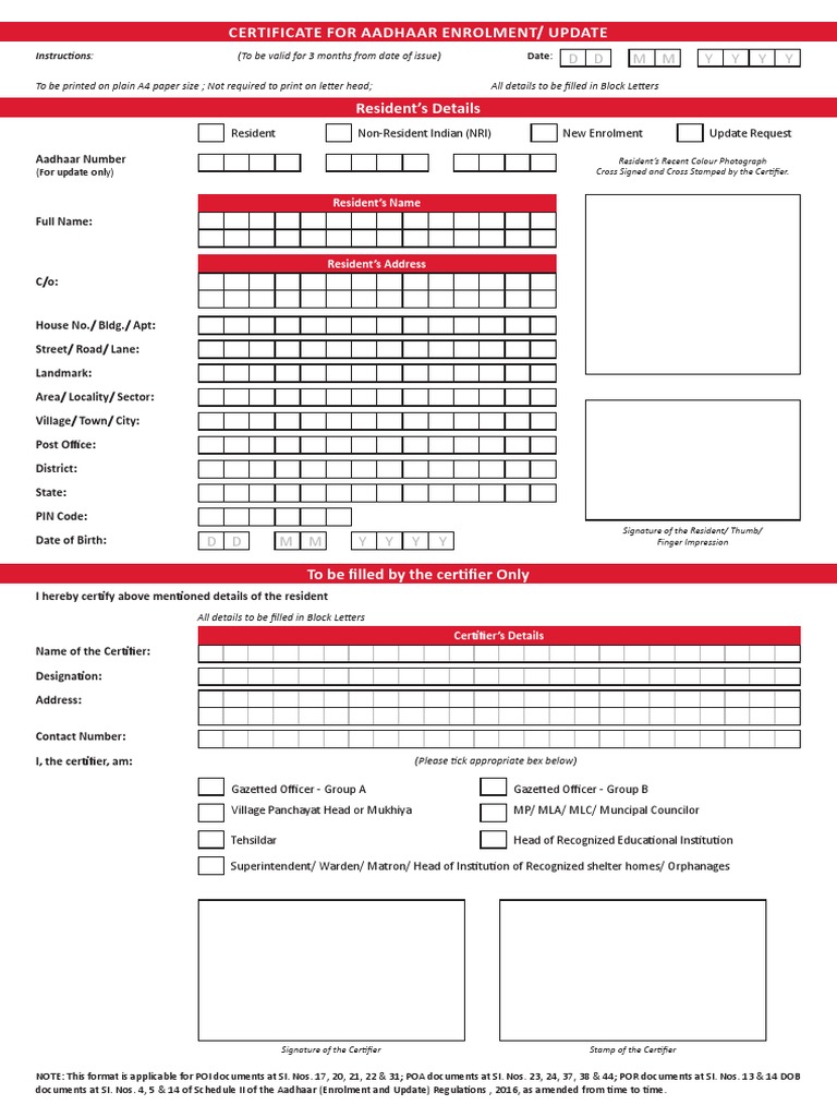 Valid Documents List PDF | PDF | Written Communication | Government