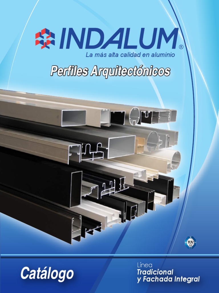 Catálogo de Perfiles de Aluminio Indalum | PDF | Tonelada | Pie (unidad)
