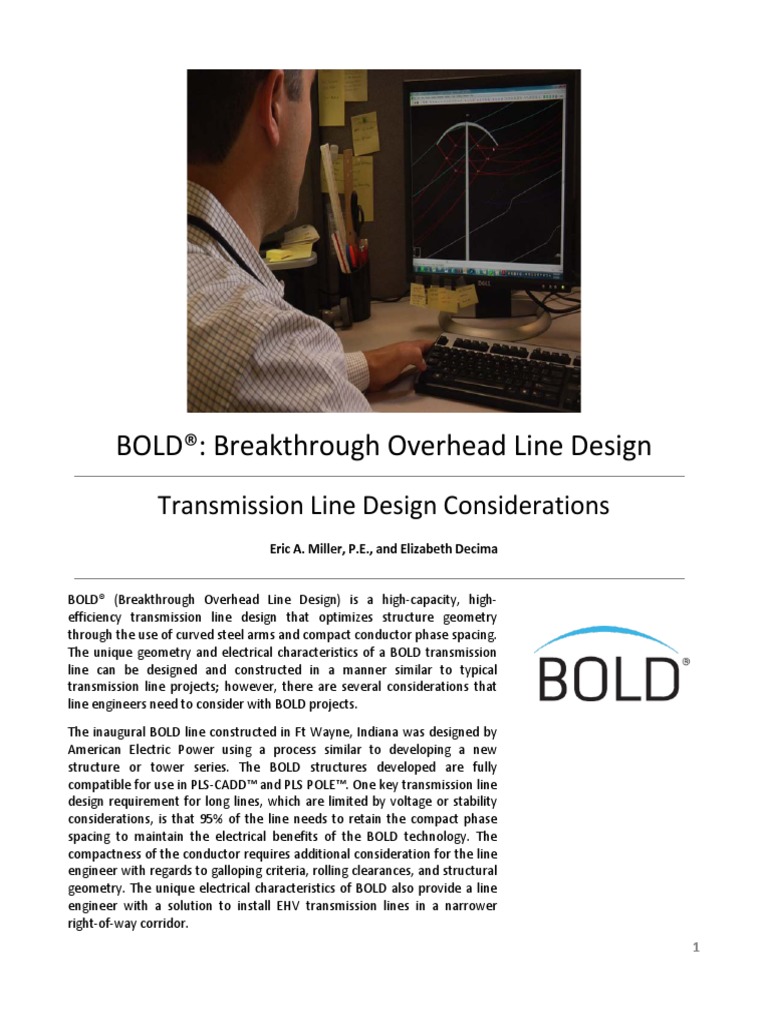 Line Design Considerations-201712 PDF | PDF | Electric Power ...