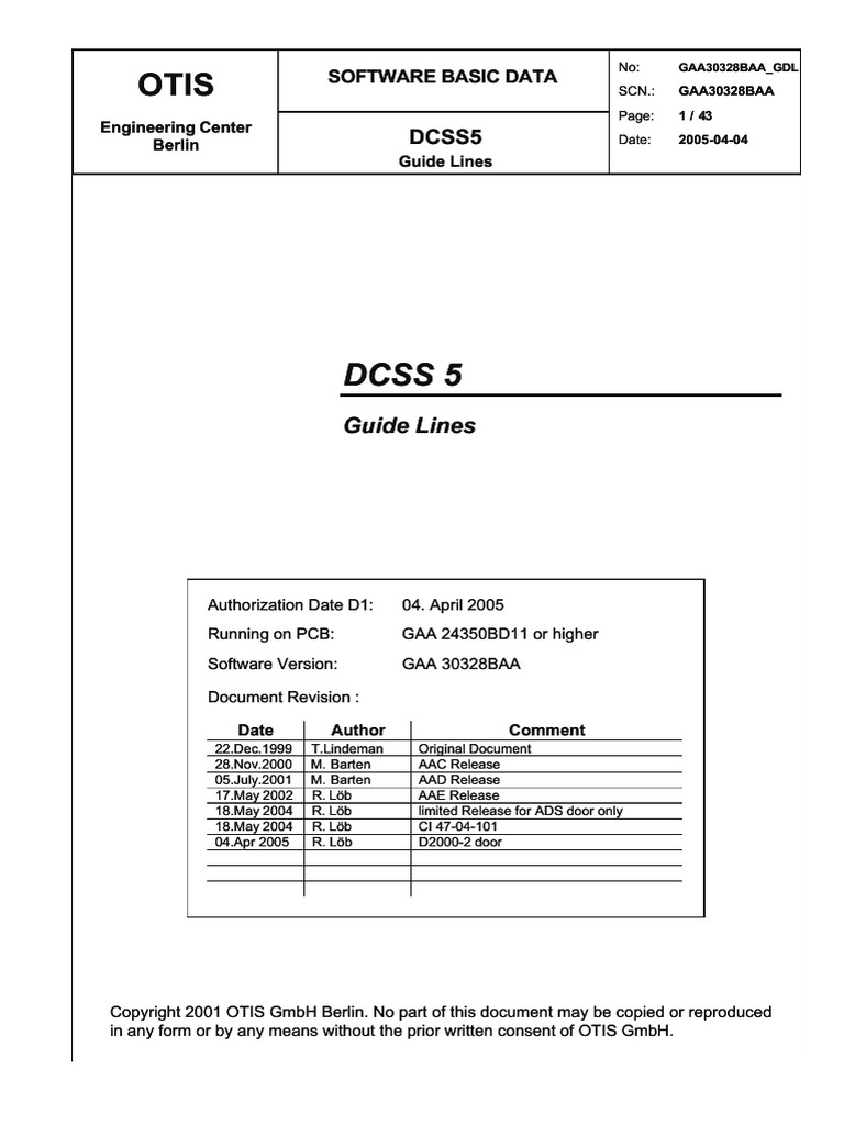 Otis Door Drive PDF | PDF | Digital Electronics | Electrical Engineering